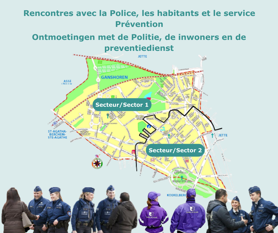 Ontmoetingen met de Politie, de inwoners en de preventiedienst ...