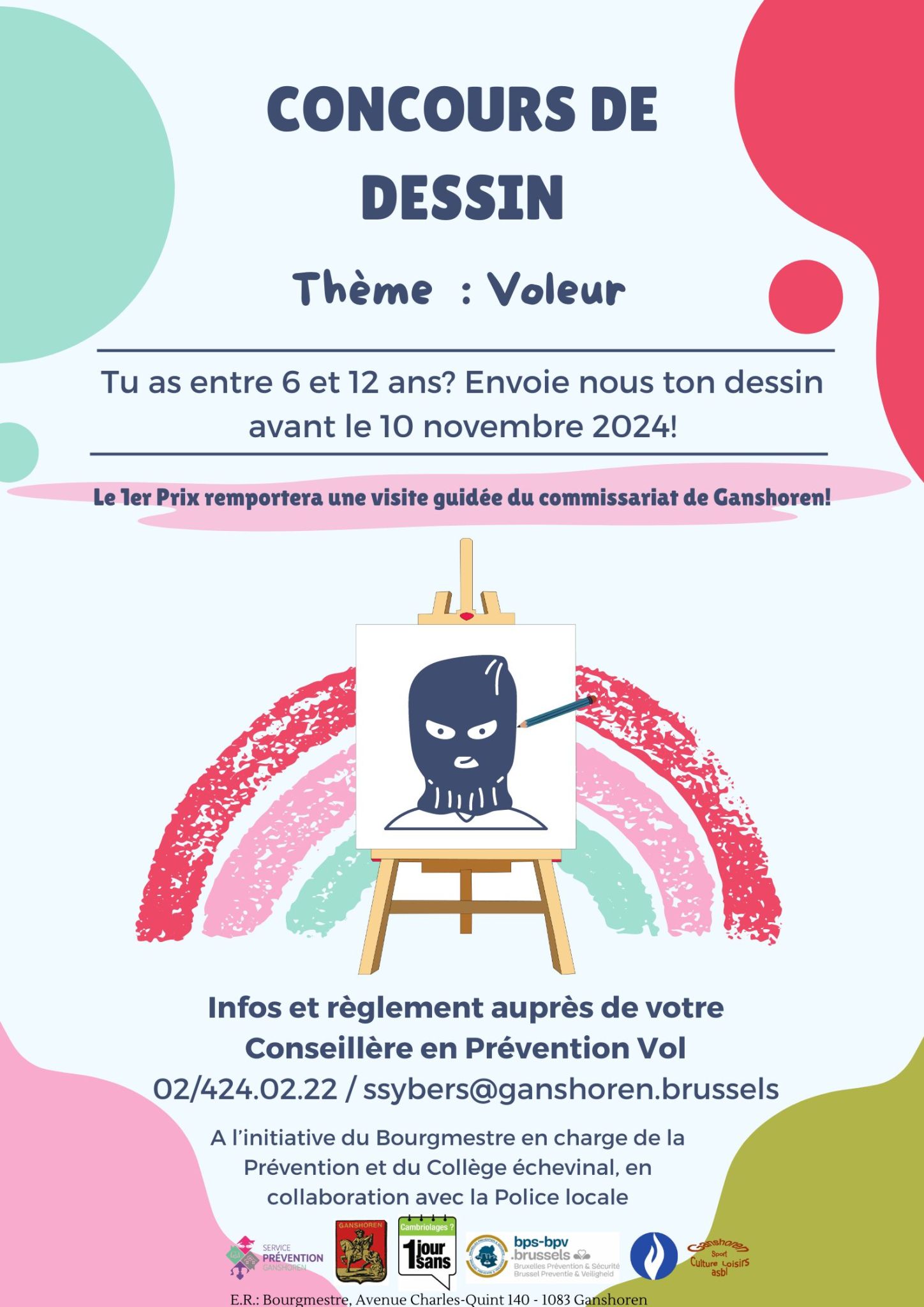 Concours de dessin - Commune de Ganshoren